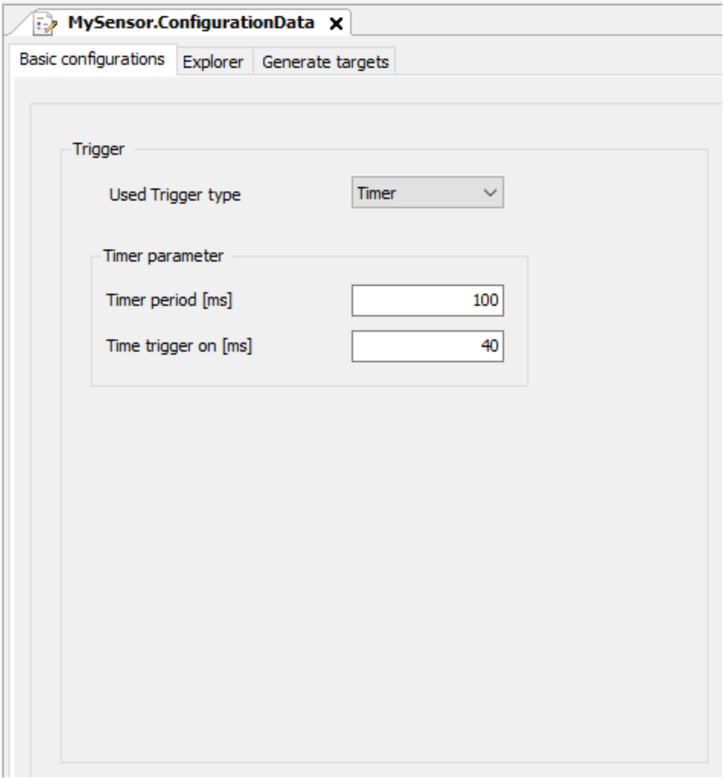 Basic Configurations